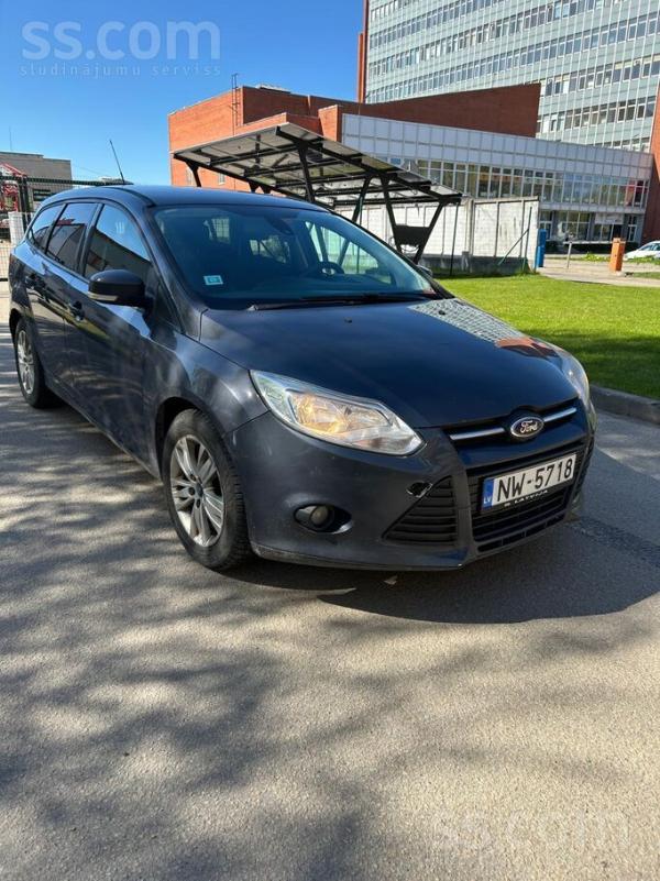 Grey Ford Focus 2014 in Riga, with an engine capacity of 1.60 L and mileage of 498 thousand km for 4800 €, photo 2 on AUTOMOTO.COM.LV