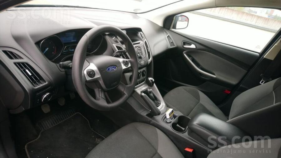 Pelēks Ford Focus 2014 Rīga, ar dzinēja tilpumu 1.60 L un nobraukumu 314 tūkst. km par 3090 €, foto 9 vietnē AUTOMOTO.COM.LV