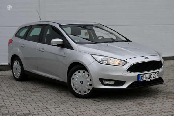 Pelēks Ford Focus 2015 Kretinga, ar dzinēja tilpumu 1.50 L un nobraukumu 243 tūkst. km par 4999 €, foto 1 vietnē AUTOMOTO.COM.LV
