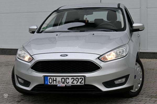 Pelēks Ford Focus 2015 Kretinga, ar dzinēja tilpumu 1.50 L un nobraukumu 243 tūkst. km par 4999 €, foto 2 vietnē AUTOMOTO.COM.LV