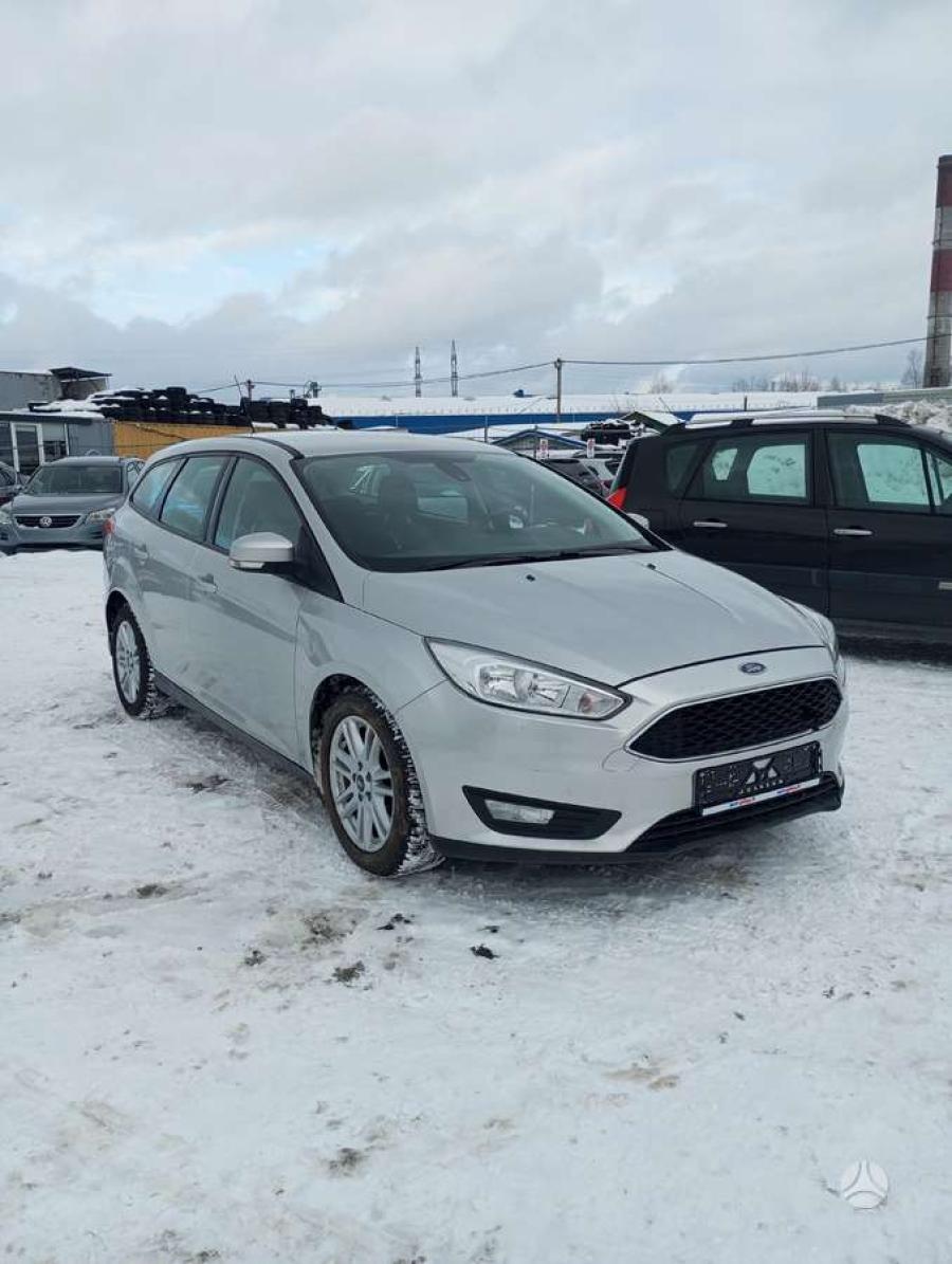 Grey Ford Focus 2015 in Kaunas, with an engine capacity of 1.50 L and mileage of 160 thousand km for 4900 €, photo 1 on AUTOMOTO.COM.LV