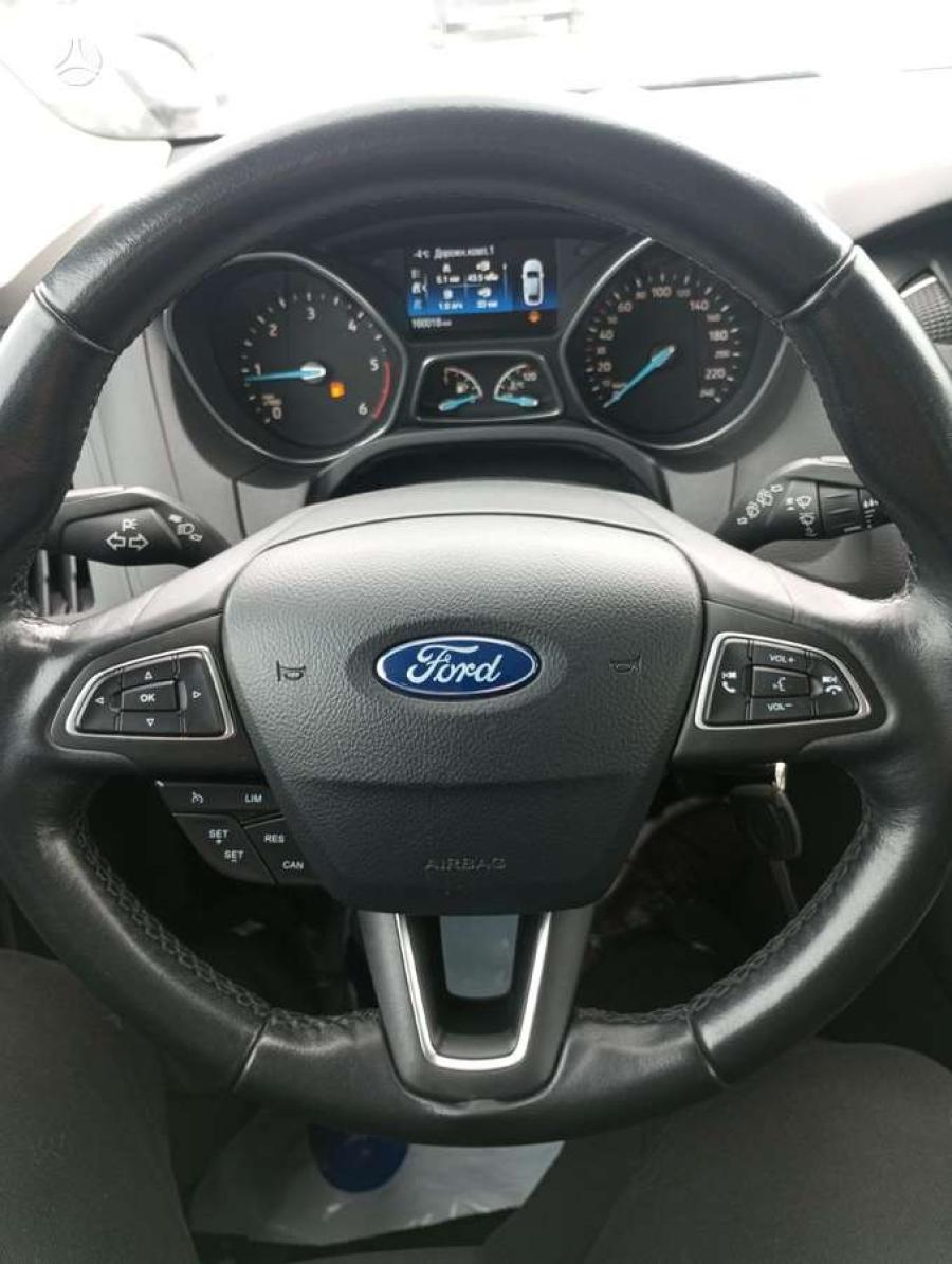 Grey Ford Focus 2015 in Kaunas, with an engine capacity of 1.50 L and mileage of 160 thousand km for 4900 €, photo 20 on AUTOMOTO.COM.LV