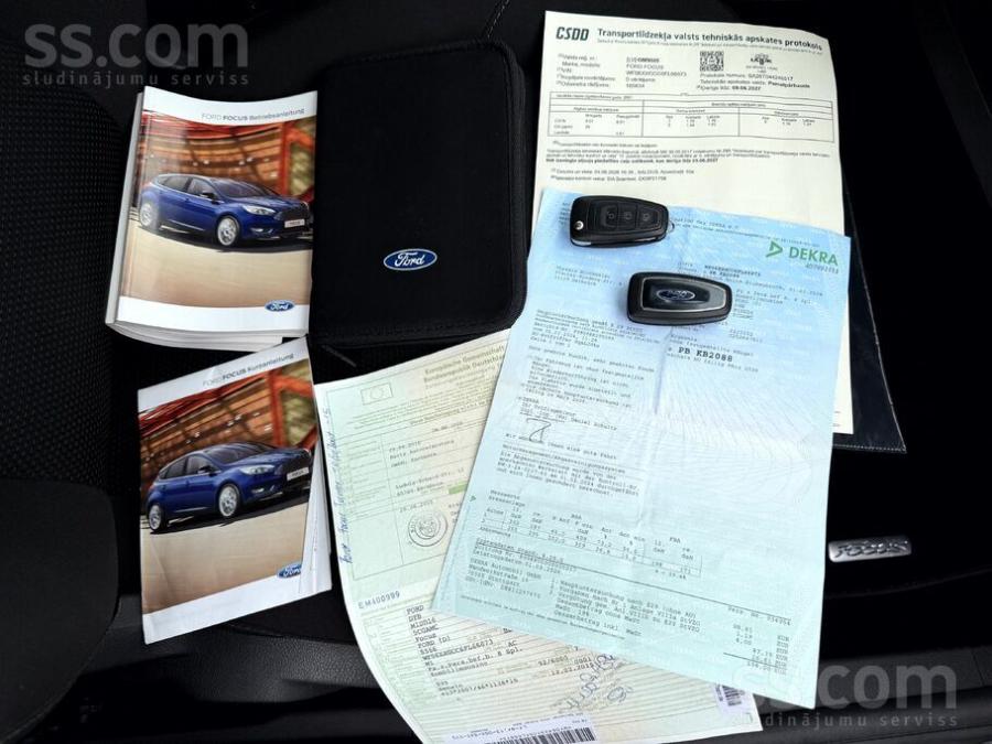 Pelēks Ford Focus 2015 Saldus, ar dzinēja tilpumu 1.00 L un nobraukumu 186 tūkst. km par 4950 €, foto 18 vietnē AUTOMOTO.COM.LV