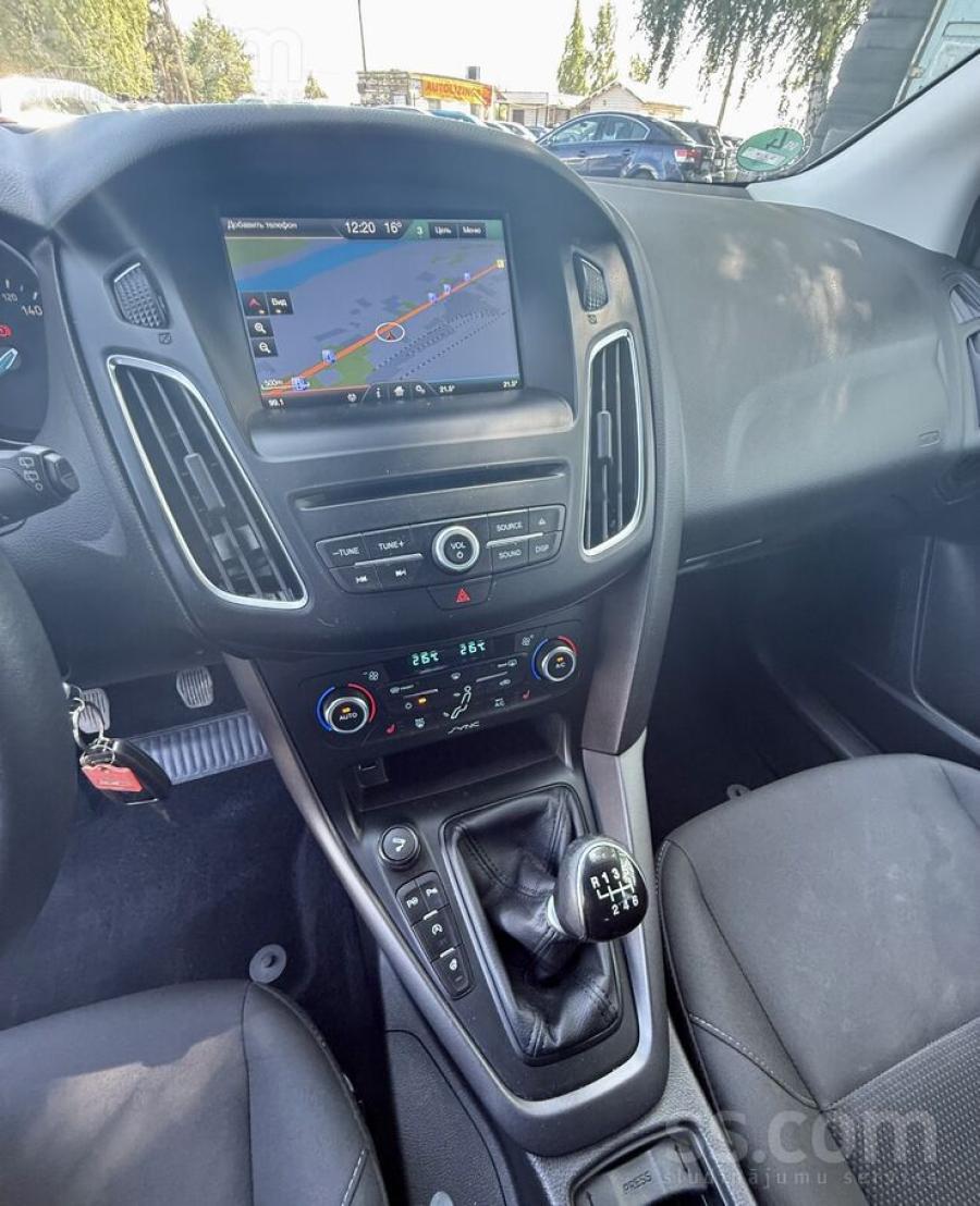 Pelēks Ford Focus 2015 Rīga, ar dzinēja tilpumu 1.60 L un nobraukumu 0 tūkst. km par 5990 €, foto 8 vietnē AUTOMOTO.COM.LV