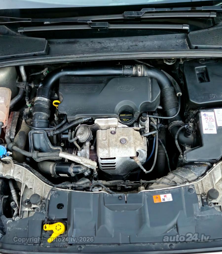 Grey Ford Focus 2015 in Tartu, with an engine capacity of 1.00 L and mileage of 178 thousand km for 6650 €, photo 16 on AUTOMOTO.COM.LV