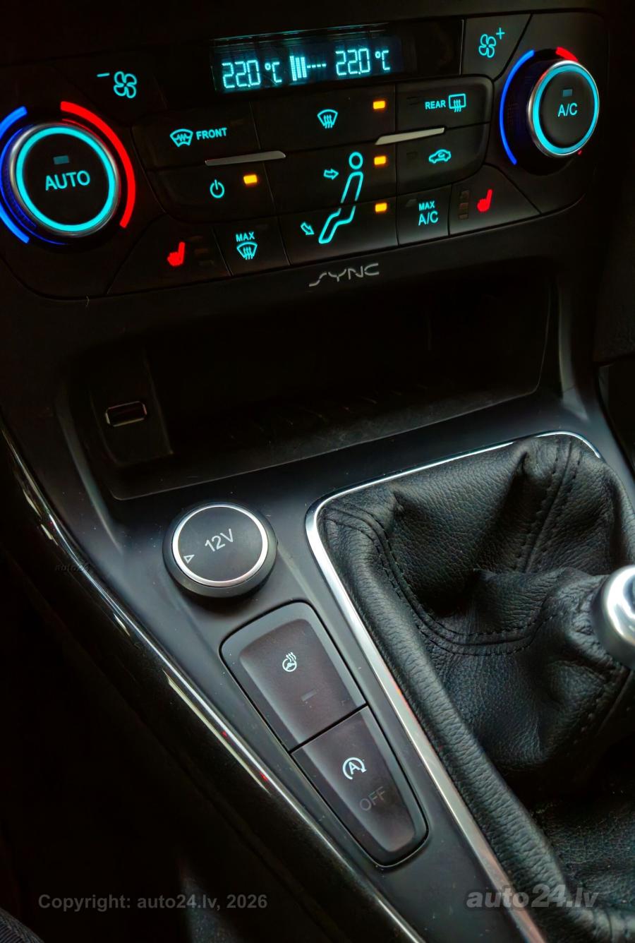 Grey Ford Focus 2015 in Tartu, with an engine capacity of 1.00 L and mileage of 178 thousand km for 6650 €, photo 17 on AUTOMOTO.COM.LV