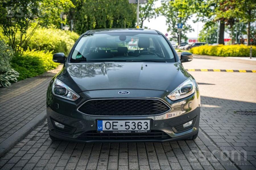 Grey Ford Focus 2016 in Riga, with an engine capacity of 1.50 L and mileage of 171 thousand km for 5590 €, photo 2 on AUTOMOTO.COM.LV