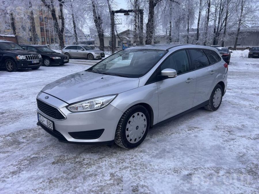 Grey Ford Focus 2016 in Riga, with an engine capacity of 1.50 L and mileage of 232 thousand km for 4900 €, photo 7 on AUTOMOTO.COM.LV