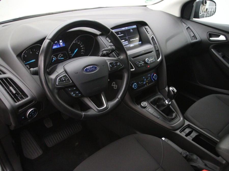 Grey Ford Focus 2016 in Vilnius, with an engine capacity of 1.50 L and mileage of 179 thousand km for 6799 €, photo 16 on AUTOMOTO.COM.LV