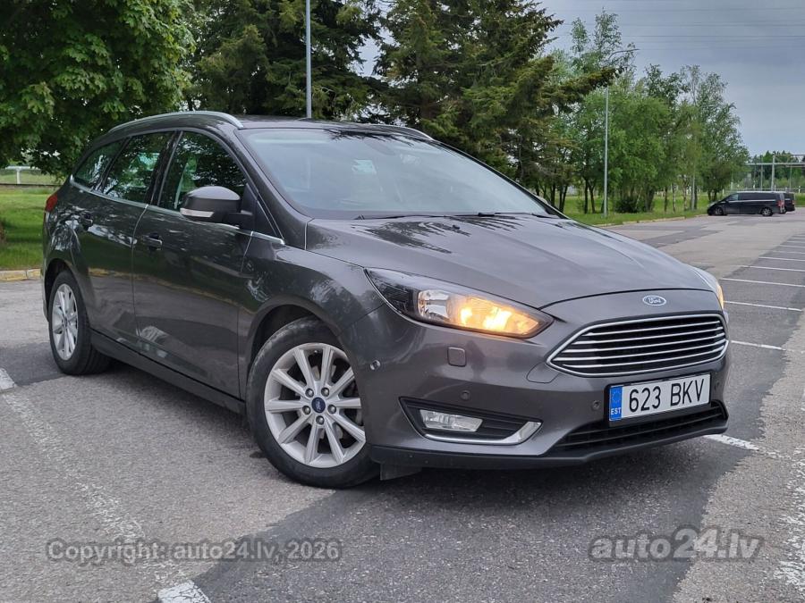 Grey Ford Focus 2016 in Tallinn, with an engine capacity of 1.50 L and mileage of 273 thousand km for 6300 €, photo 1 on AUTOMOTO.COM.LV