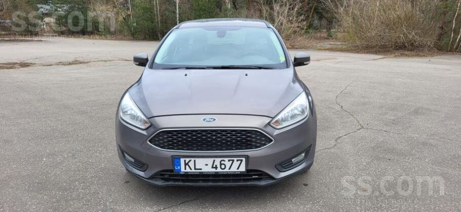 Grey Ford Focus 2016 in Riga, with an engine capacity of 1.50 L and mileage of 172 thousand km for 3300 €, photo 1 on AUTOMOTO.COM.LV