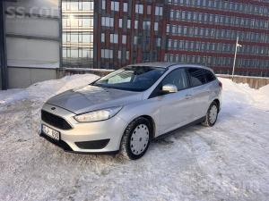 Grey Ford Focus 2016 in Riga, with an engine capacity of 1.50 L and mileage of 232 thousand km for 4600 €, photo  on AUTOMOTO.COM.LV