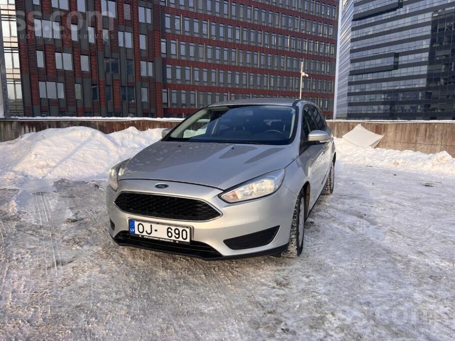 Grey Ford Focus 2016 in Riga, with an engine capacity of 1.50 L and mileage of 232 thousand km for 4600 €, photo 14 on AUTOMOTO.COM.LV