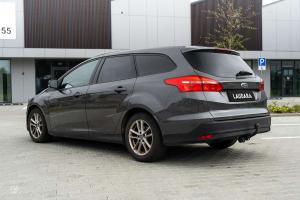 Grey Ford Focus 2016 in Vilnius, with an engine capacity of 1.56 L and mileage of 202 thousand km for 4950 €, photo 4 on AUTOMOTO.COM.LV