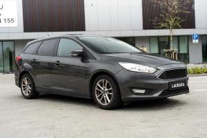 Grey Ford Focus 2016 in Vilnius, with an engine capacity of 1.56 L and mileage of 202 thousand km for 4950 €, photo 9 on AUTOMOTO.COM.LV