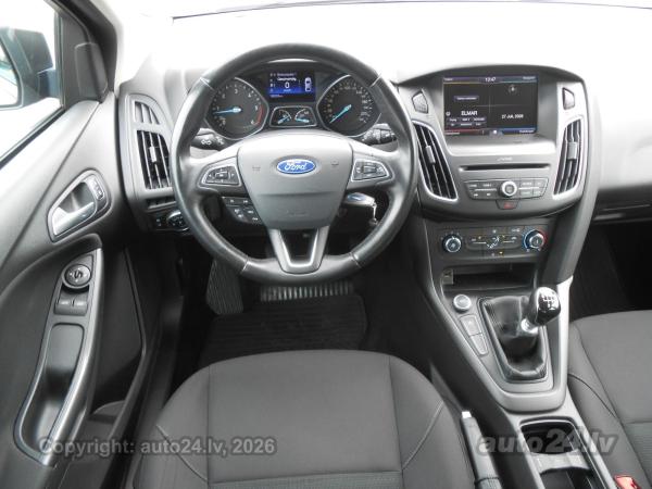 Grey Ford Focus 2016 in Viljandi, with an engine capacity of 1.50 L and mileage of 198 thousand km for 5990 €, photo 5 on AUTOMOTO.COM.LV