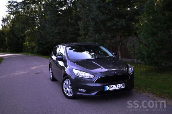 Pelēks Ford Focus 2016 Rīga, ar dzinēja tilpumu 1.50 L un nobraukumu 270 tūkst. km par 5350 €, foto 1 vietnē AUTOMOTO.COM.LV