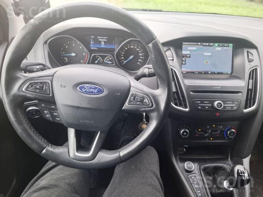Pelēks Ford Focus 2016 Tukums, ar dzinēja tilpumu 1.50 L un nobraukumu 106 tūkst. km par 6500 €, foto 5 vietnē AUTOMOTO.COM.LV
