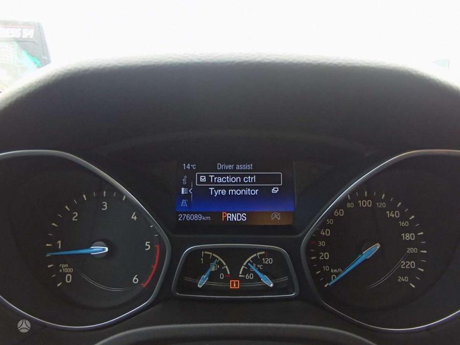 Pelēks Ford Focus 2016 Tauragė, ar dzinēja tilpumu 1.50 L un nobraukumu 276 tūkst. km par 4200 €, foto 14 vietnē AUTOMOTO.COM.LV
