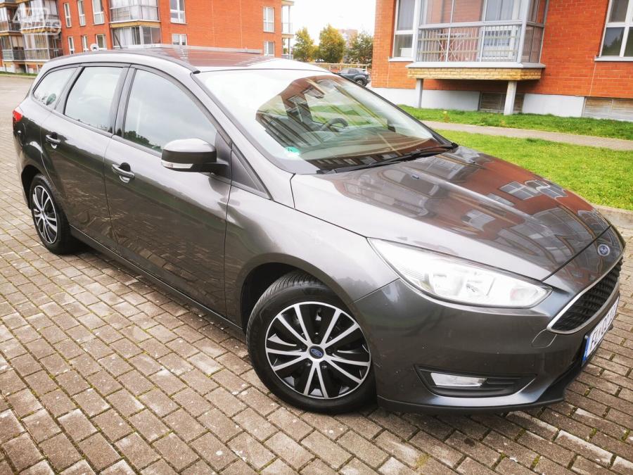 Grey Ford Focus 2016 in Klaipeda, with an engine capacity of 1.50 L and mileage of 116 thousand km for 4950 €, photo 4 on AUTOMOTO.COM.LV