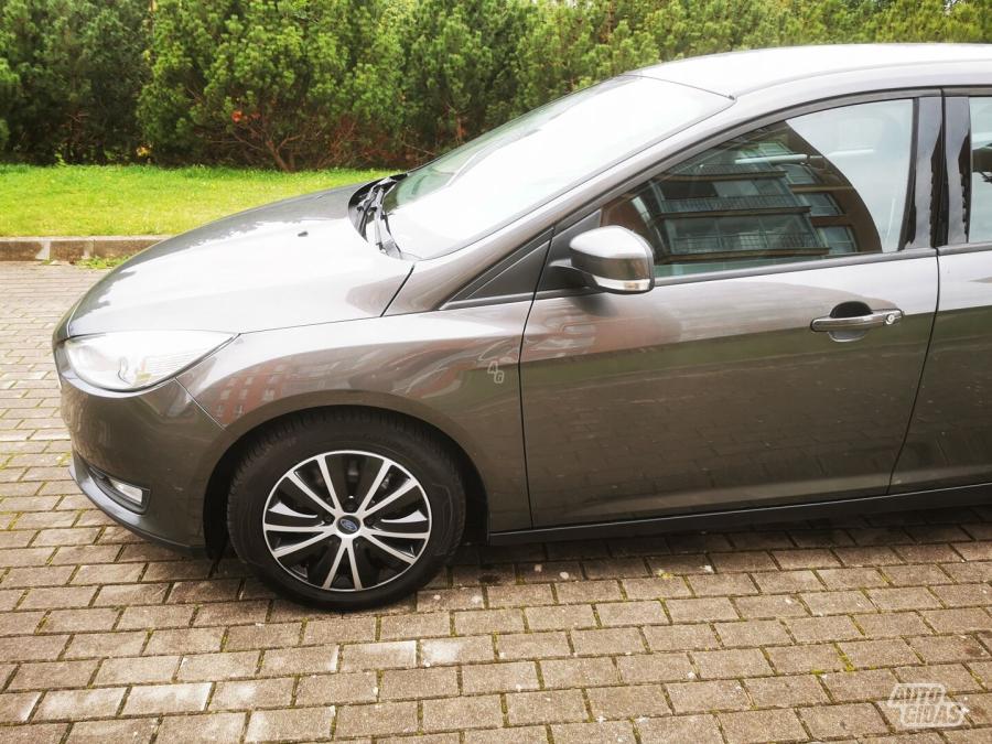Grey Ford Focus 2016 in Klaipeda, with an engine capacity of 1.50 L and mileage of 116 thousand km for 4950 €, photo 14 on AUTOMOTO.COM.LV