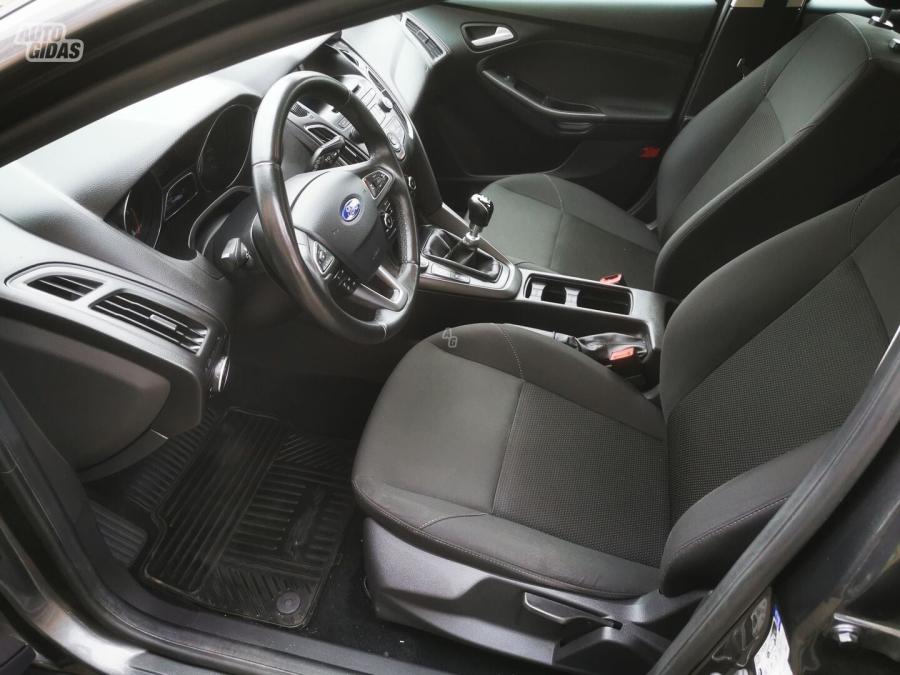 Grey Ford Focus 2016 in Klaipeda, with an engine capacity of 1.50 L and mileage of 116 thousand km for 4950 €, photo 17 on AUTOMOTO.COM.LV