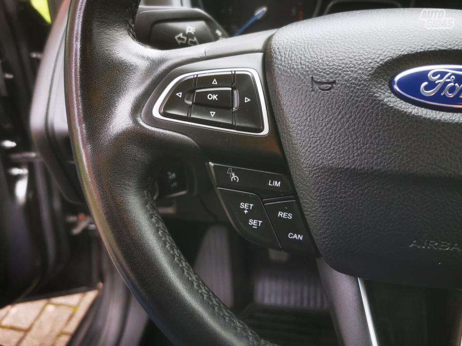 Grey Ford Focus 2016 in Klaipeda, with an engine capacity of 1.50 L and mileage of 116 thousand km for 4950 €, photo 29 on AUTOMOTO.COM.LV