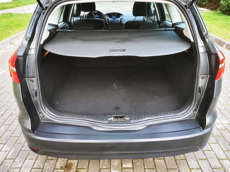 Grey Ford Focus 2016 in Klaipeda, with an engine capacity of 1.50 L and mileage of 116 thousand km for 4950 €, photo 32 on AUTOMOTO.COM.LV
