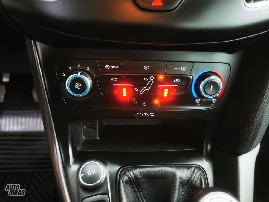 Grey Ford Focus 2016 in Klaipeda, with an engine capacity of 1.50 L and mileage of 116 thousand km for 4950 €, photo 35 on AUTOMOTO.COM.LV