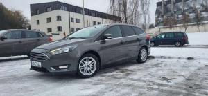 Pelēks Ford Focus 2017 Viļņa, ar dzinēja tilpumu 1.50 L un nobraukumu 294 tūkst. km par 6200 €, foto  vietnē AUTOMOTO.COM.LV
