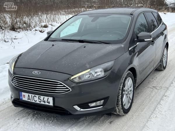 Pelēks Ford Focus 2017 Viļņa, ar dzinēja tilpumu 1.50 L un nobraukumu 66 tūkst. km par 6000 €, foto  vietnē AUTOMOTO.COM.LV
