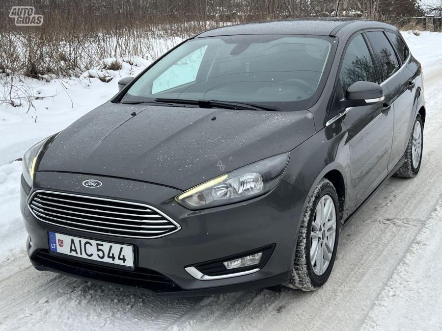 Pelēks Ford Focus 2017 Viļņa, ar dzinēja tilpumu 1.50 L un nobraukumu 66 tūkst. km par 6000 €, foto 1 vietnē AUTOMOTO.COM.LV