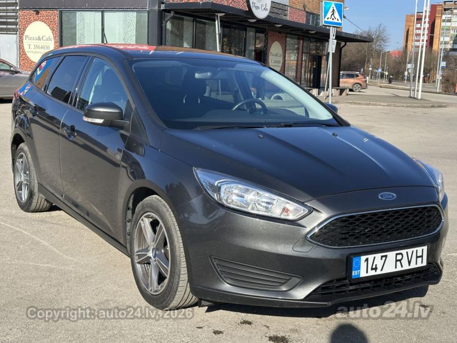 Grey Ford Focus 2017 in Narva, with an engine capacity of 1.50 L and mileage of 139 thousand km for 6900 €, photo 1 on AUTOMOTO.COM.LV