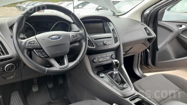 Grey Ford Focus 2017 in Riga, with an engine capacity of 1.50 L and mileage of 257 thousand km for 4750 €, photo 9 on AUTOMOTO.COM.LV