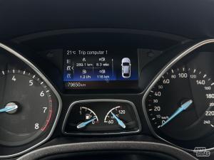 Grey Ford Focus 2017 in Vilnius, with an engine capacity of 1.00 L and mileage of 80 thousand km for 5900 €, photo 7 on AUTOMOTO.COM.LV