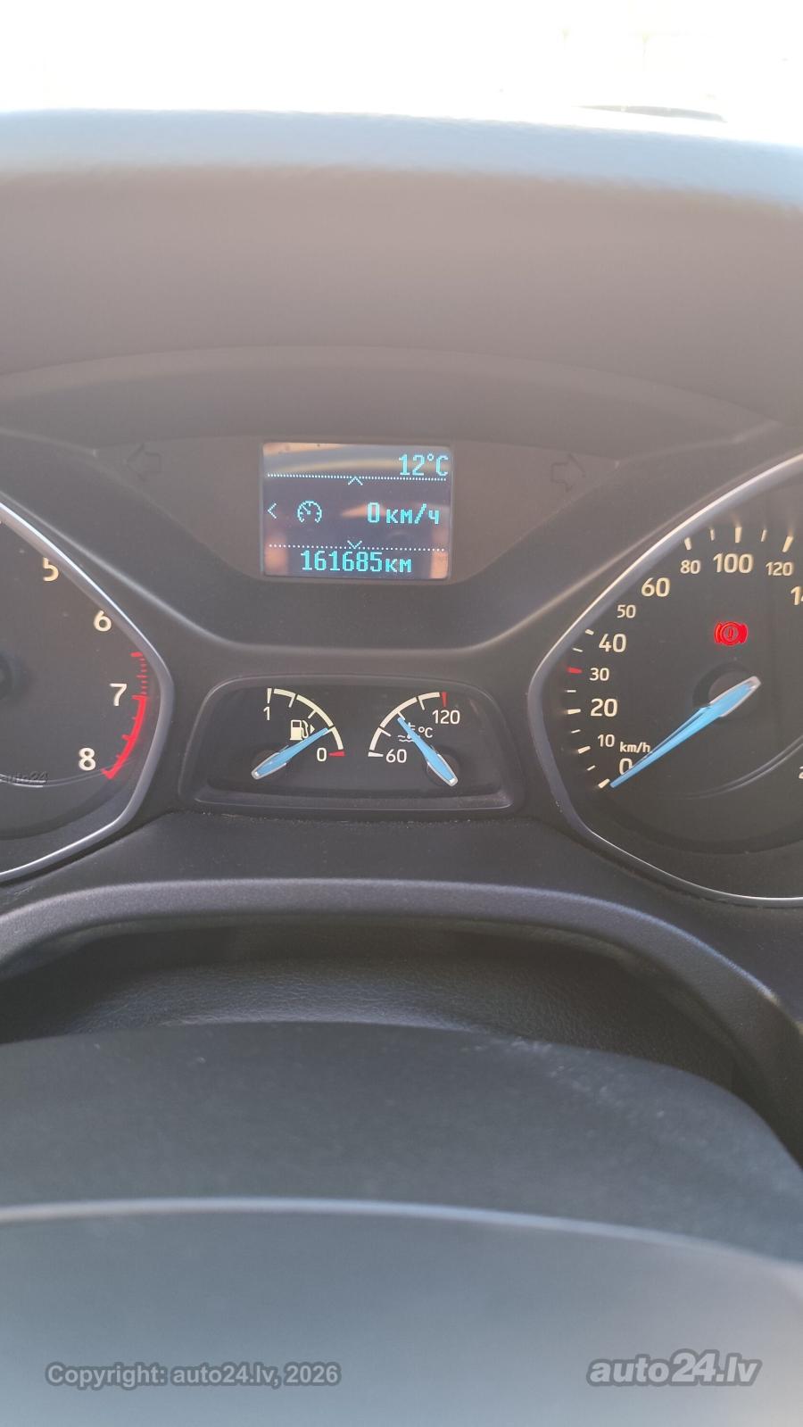 Grey Ford Focus 2017 in Tallinn, with an engine capacity of 1.60 L and mileage of 162 thousand km for 6700 €, photo 9 on AUTOMOTO.COM.LV