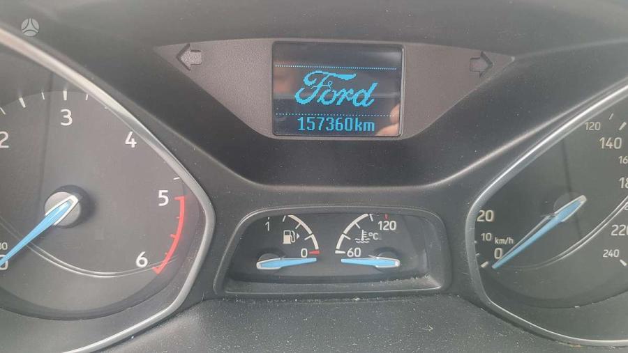 Grey Ford Focus 2018 in Siauliai, with an engine capacity of 1.50 L and mileage of 157 thousand km for 4650 €, photo 12 on AUTOMOTO.COM.LV