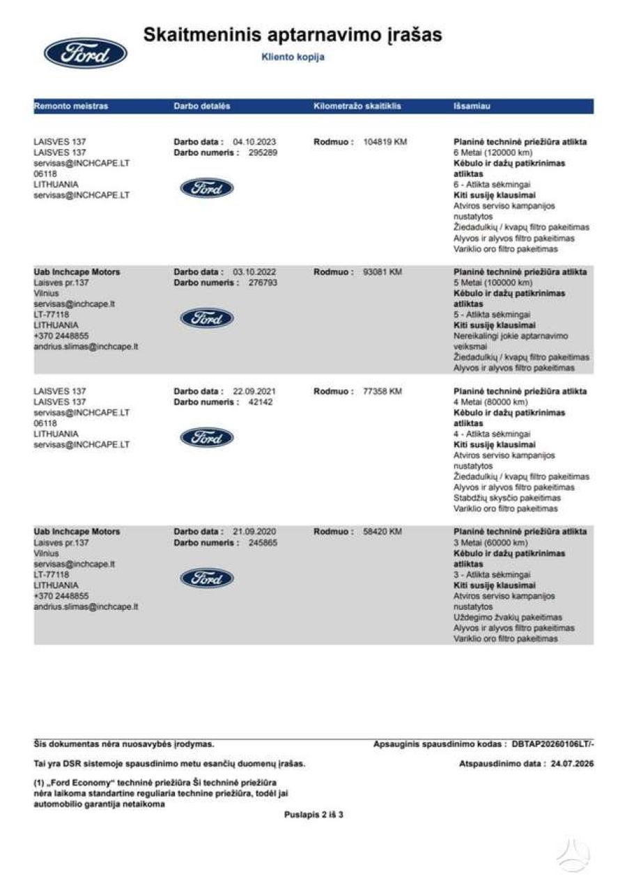 Pelēks Ford Focus 2018 Viļņa, ar dzinēja tilpumu 1.00 L un nobraukumu 138 tūkst. km par 5600 €, foto 21 vietnē AUTOMOTO.COM.LV