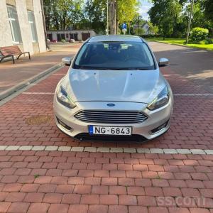 Grey Ford Focus 2018 in Aizkraukle, with an engine capacity of 1.50 L and mileage of 261 thousand km for 7200 €, photo 9 on AUTOMOTO.COM.LV