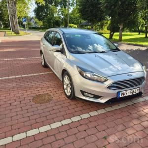 Grey Ford Focus 2018 in Aizkraukle, with an engine capacity of 1.50 L and mileage of 261 thousand km for 7200 €, photo 16 on AUTOMOTO.COM.LV