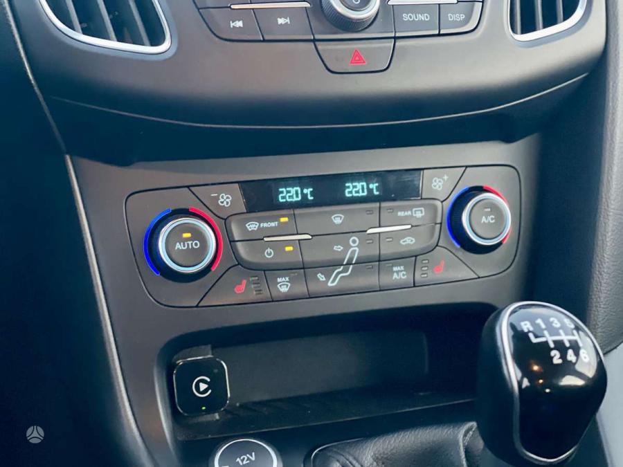 Pelēks Ford Focus 2018 Viļņa, ar dzinēja tilpumu 1.00 L un nobraukumu 126 tūkst. km par 4200 €, foto 14 vietnē AUTOMOTO.COM.LV