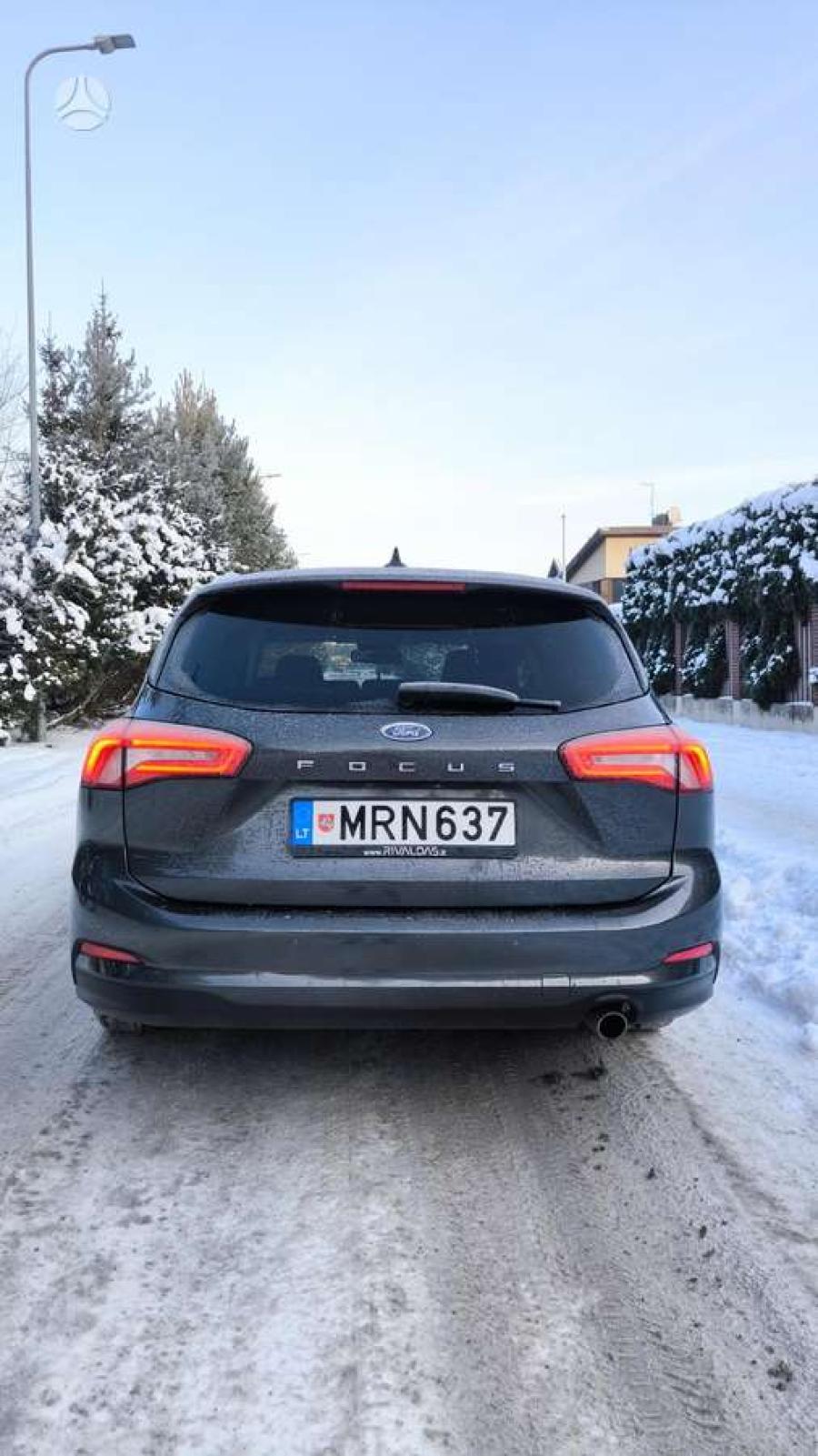 Grey Ford Focus 2019 in Vilnius, with an engine capacity of 2.00 L and mileage of 227 thousand km for 8850 €, photo 11 on AUTOMOTO.COM.LV