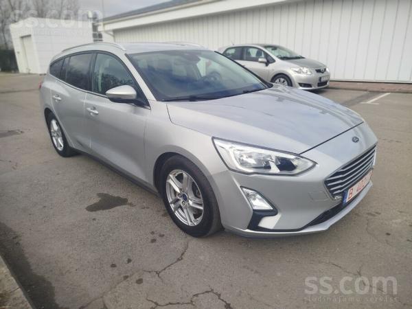 Grey Ford Focus 2019 in Riga, with an engine capacity of 1.50 L and mileage of 104 thousand km for 7900 €, photo 1 on AUTOMOTO.COM.LV