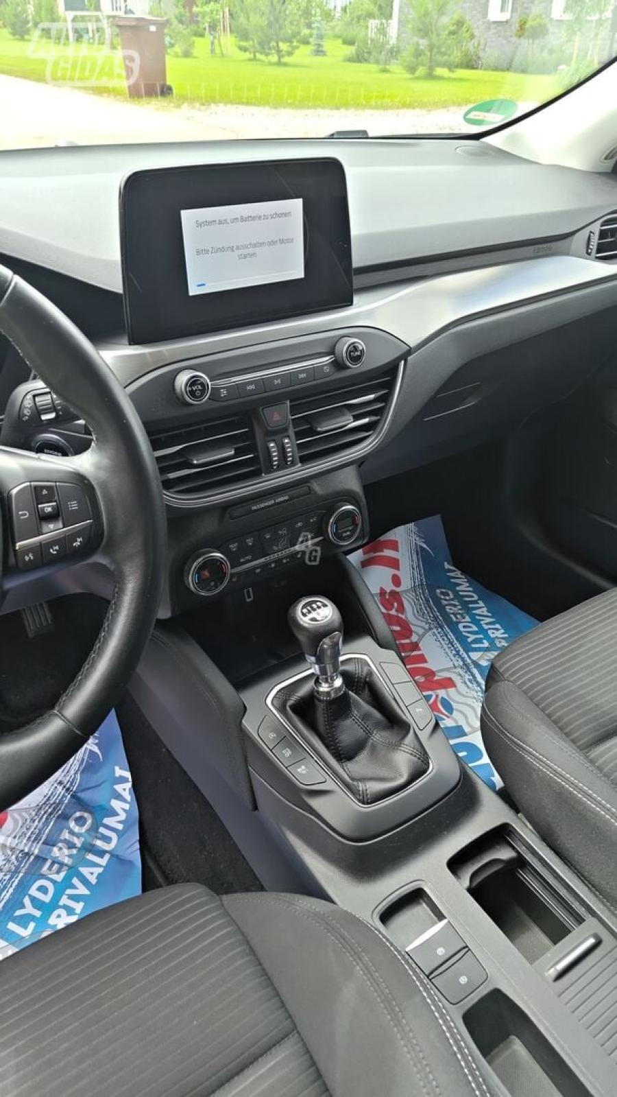Pelēks Ford Focus 2020 Utena, ar dzinēja tilpumu 2.00 L un nobraukumu 260 tūkst. km par 7300 €, foto 9 vietnē AUTOMOTO.COM.LV