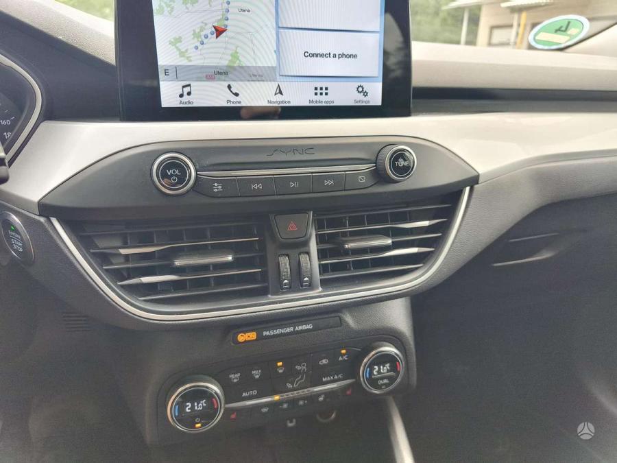 Grey Ford Focus 2020 in Utena, with an engine capacity of 2.00 L and mileage of 265 thousand km for 6500 €, photo 20 on AUTOMOTO.COM.LV
