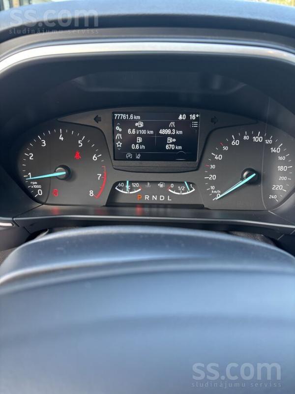 Grey Ford Focus 2020 in Riga, with an engine capacity of 1.00 L and mileage of 78 thousand km for 9500 €, photo 6 on AUTOMOTO.COM.LV