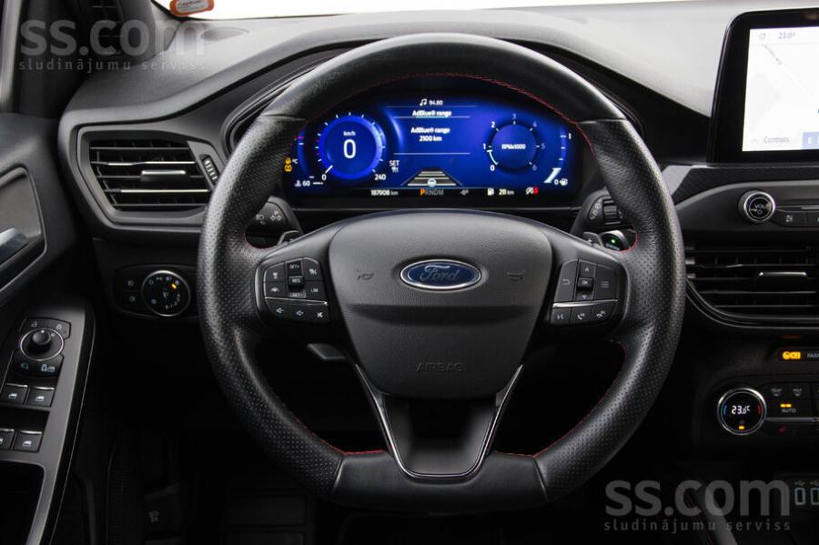 Pelēks Ford Focus 2021 Tukums, ar dzinēja tilpumu 1.50 L un nobraukumu 187 tūkst. km par 12990 €, foto 13 vietnē AUTOMOTO.COM.LV