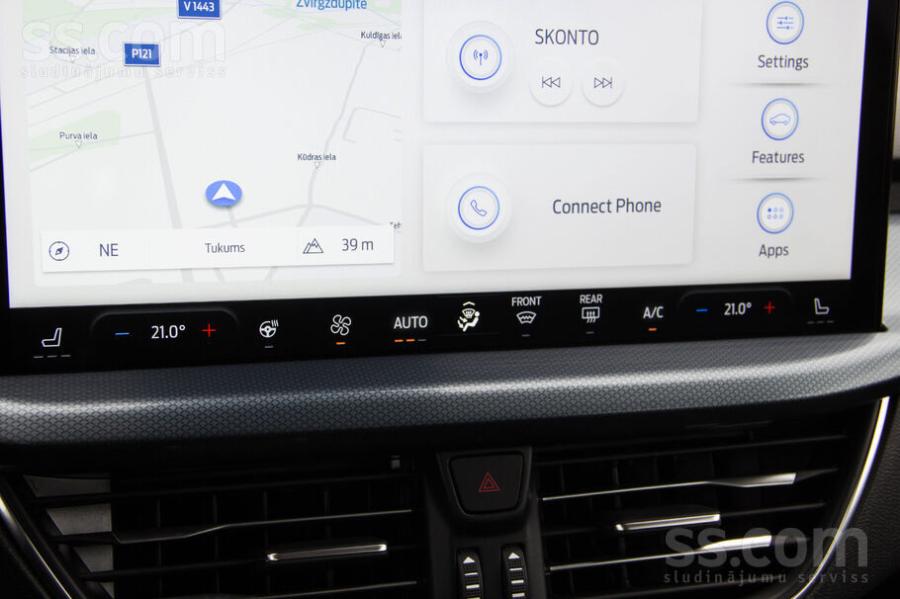 Pelēks Ford Focus 2022 Tukums, ar dzinēja tilpumu 1.50 L un nobraukumu 177 tūkst. km par 14990 €, foto 31 vietnē AUTOMOTO.COM.LV
