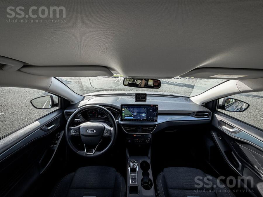 Grey Ford Focus 2023 in Riga, with an engine capacity of 1.50 L and mileage of 143 thousand km for 13250 €, photo 8 on AUTOMOTO.COM.LV