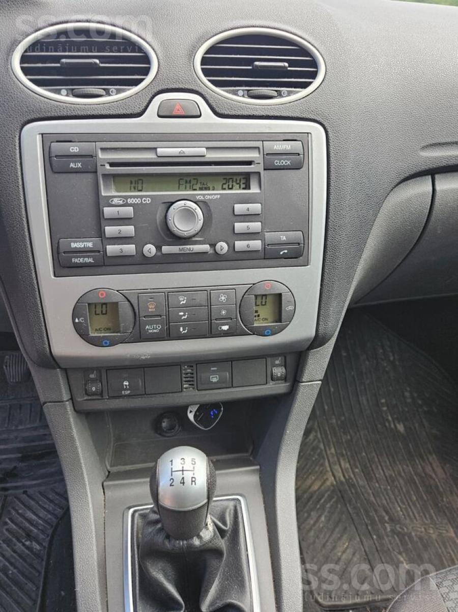 Ford Focus 2006 Rīga, ar dzinēja tilpumu 1.60 L un nobraukumu 217 tūkst. km par 400 €, foto 9 vietnē AUTOMOTO.COM.LV